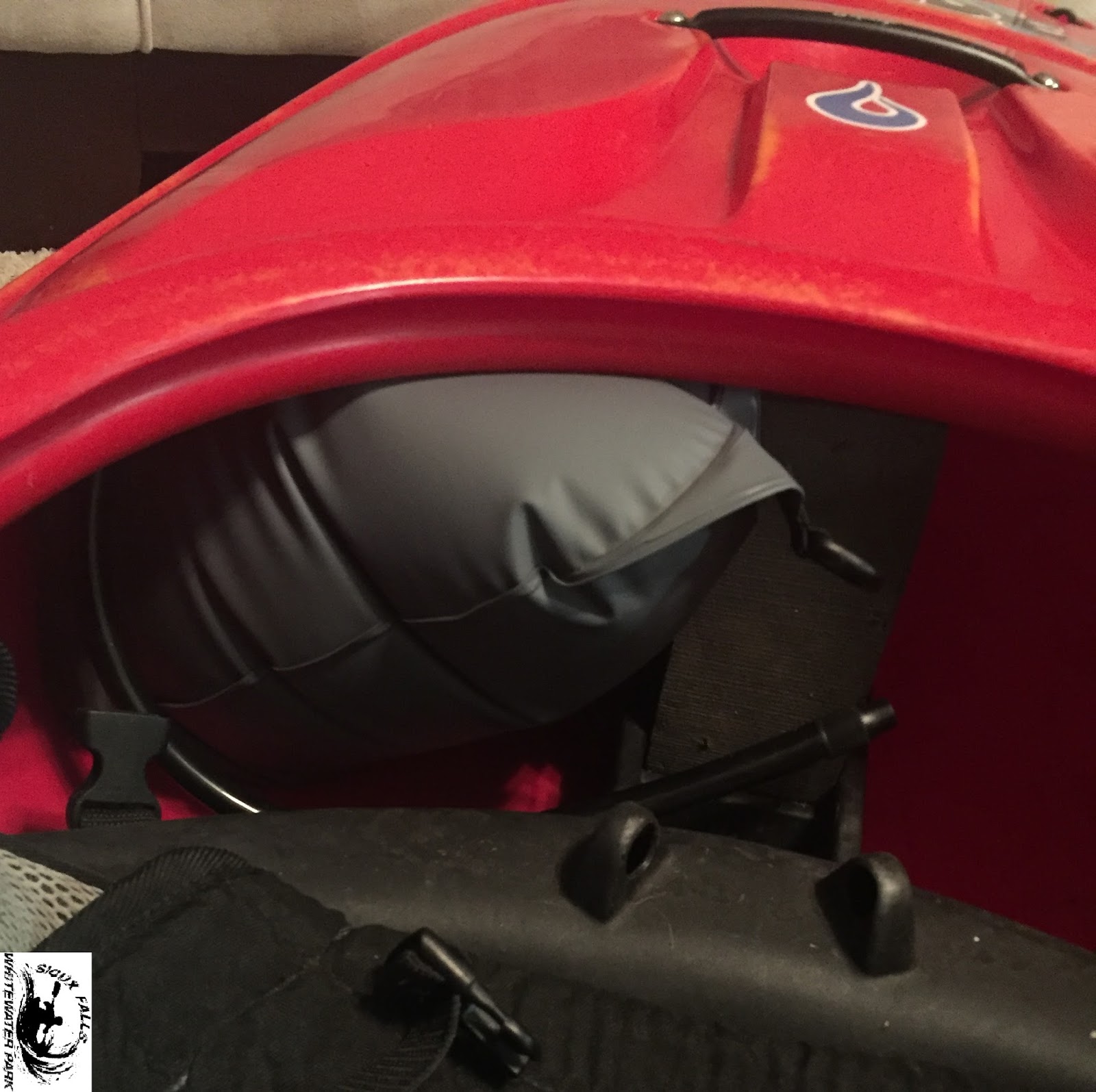 Sioux Falls Paddlers: NRS Split Stern Floatation Bags / Kayak Floatation