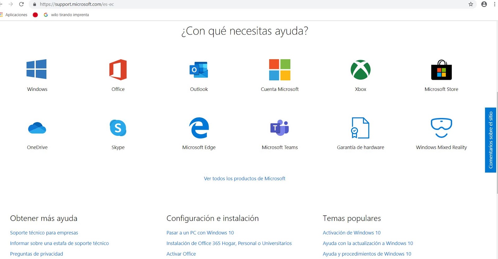 Informática y Docencia: Microsoft Community & Soporte técnico de Microsoft