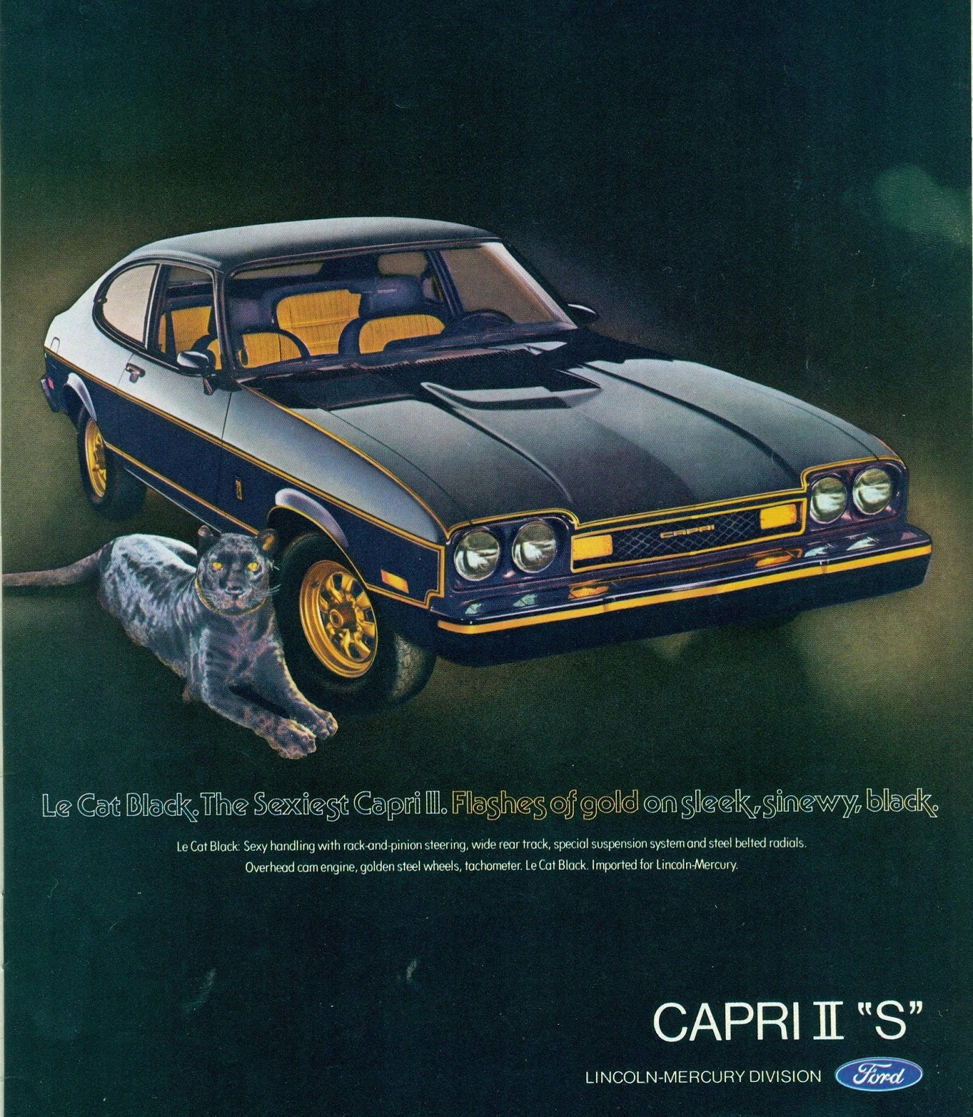 "The Car You Always Promised Yourself" – 19 Fascinating Ford Capri Ads ...