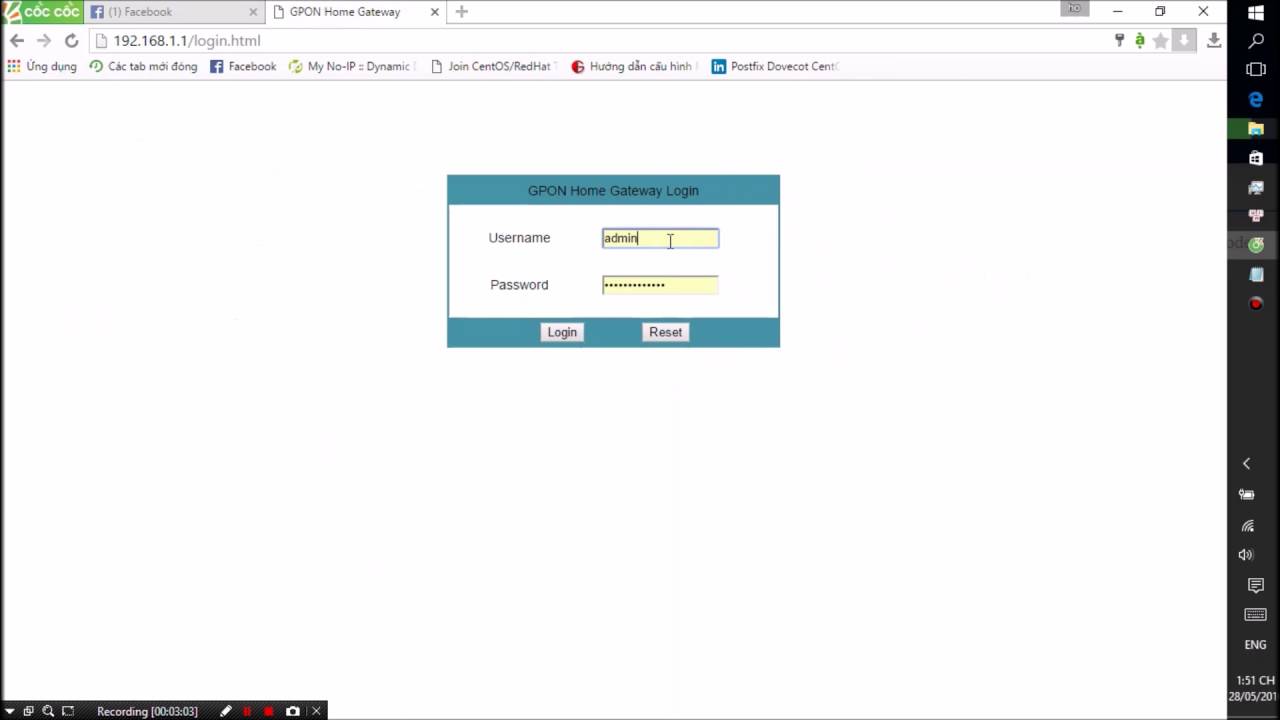 vietsinhvienit: gpon home gateway login