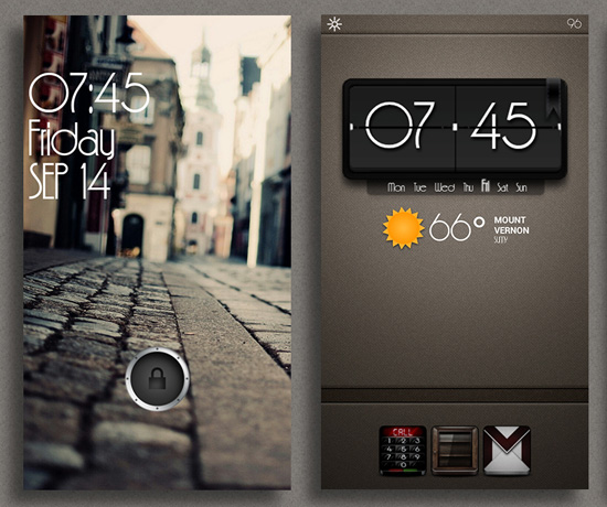 21 Inspirational Cool Android Home Screen Layouts |DasHing Hub