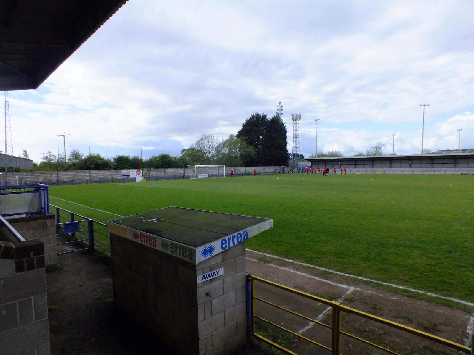 PARTIZAN BRISTLE: #50 Hand Stadium, Clevedon Town