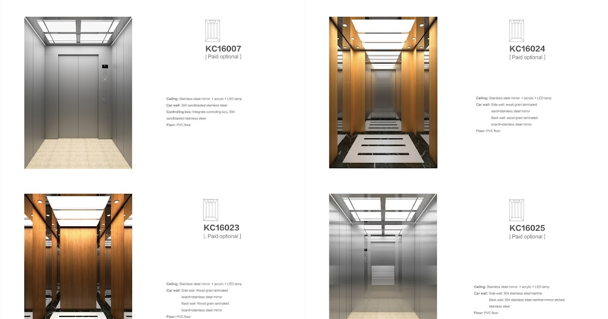 Elevator and escalator companies in china: Elevator type selection