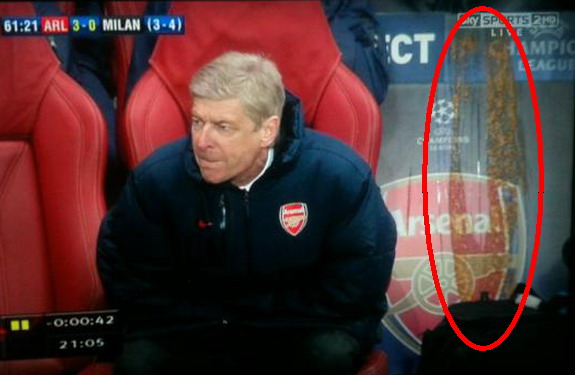 Pic of the day: Someone vomited on Arsenal bench | inside World Soccer