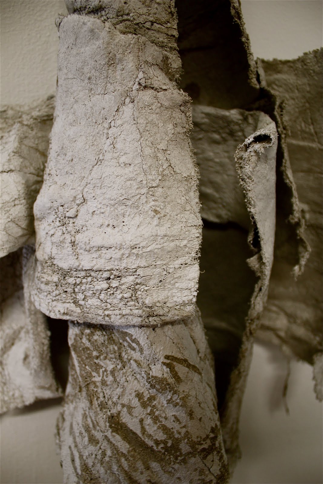 Lucy Fudge: Sculpture, 2010. Fragmented Casts taken from the body ...