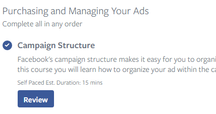 Facebook Ad Campaign Structure - Growing your business on Facebook 4