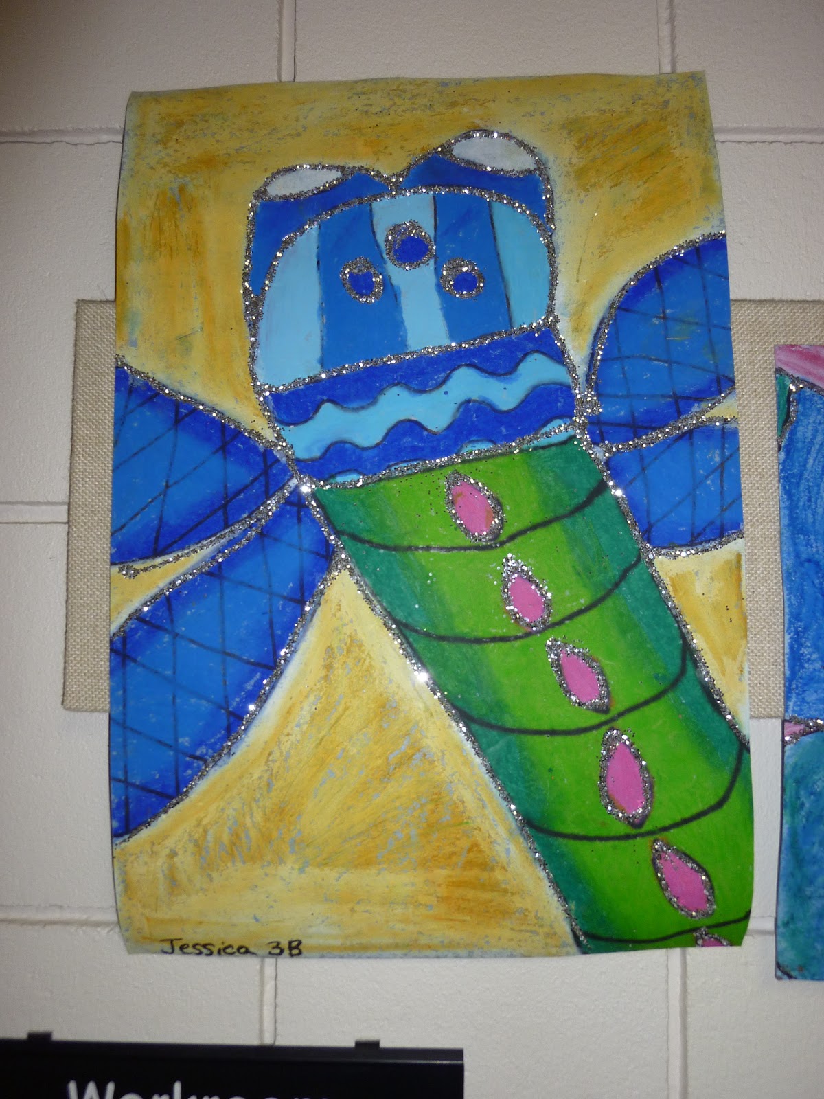 Mrs. Werner's Art Room: 3rd Grade Oil Pastel Insects