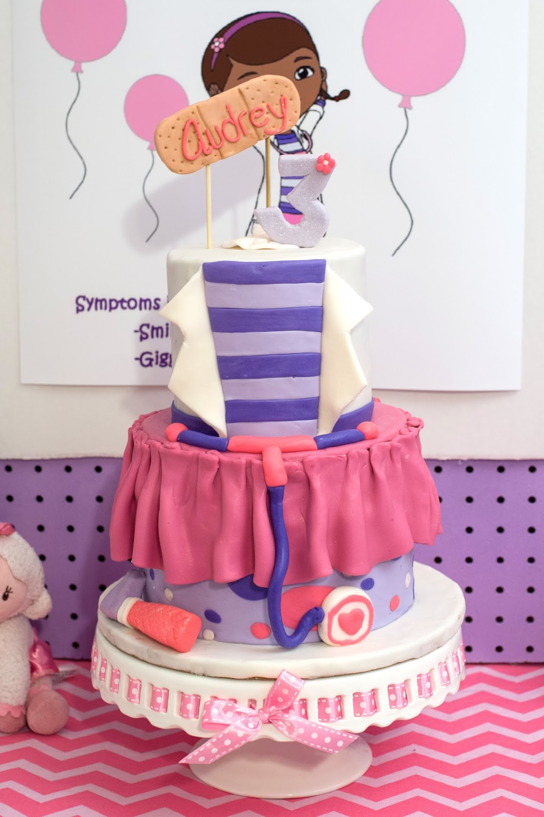 Doc Mcstuffins Band Aid Cake