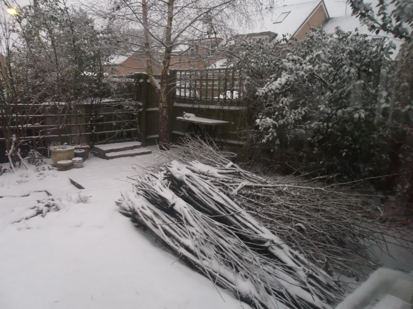 Fothergills Inc.: A Woven Hazel Fence.