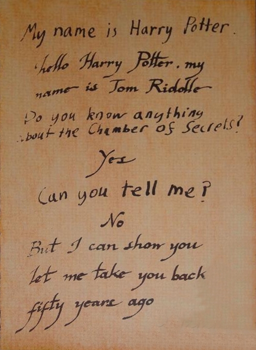 »O Diário de Tom Riddle | O Caldeirão Saltitante »The Hopping Pot