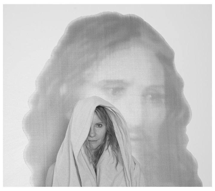 Alison Van Pelt Art: Alison Van Pelt w/Jesus painting, shot by ...