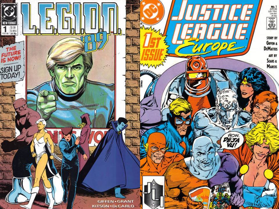 Dave's Comic Heroes Blog: DC Invasion Crossovers Extra