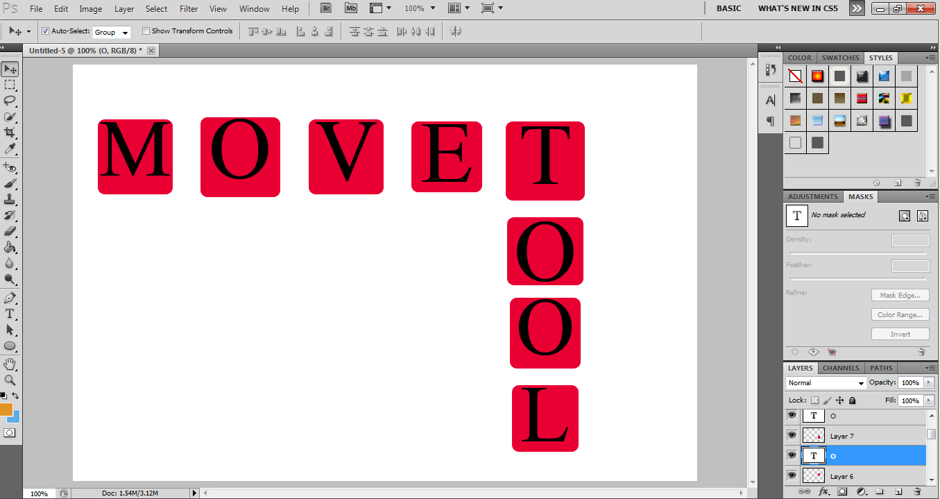 Tutorial Cara Menggunakan Move Tool di Adobe Photoshop | Blog Om Ded