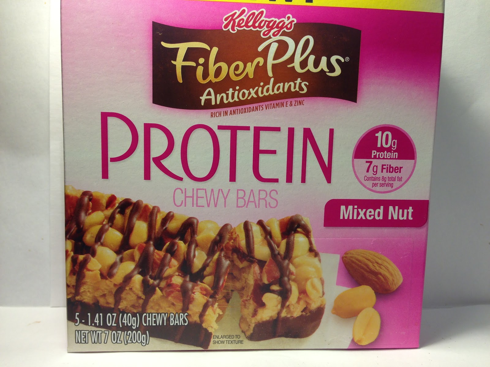 Crazy Food Dude: Review: Kellogg's FiberPlus Antioxidants Protein Mixed ...