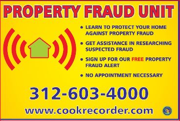 From the Mayor's Desk: Cook County Property Fraud Alert - Free Service