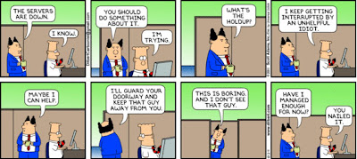 1963 Eastern Hills High School EHHS Highlanders: Dilbert - Servers Down