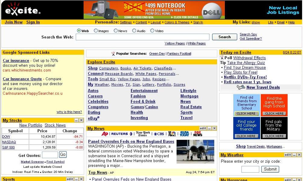 servicios de internet el rey: BUSCADORES