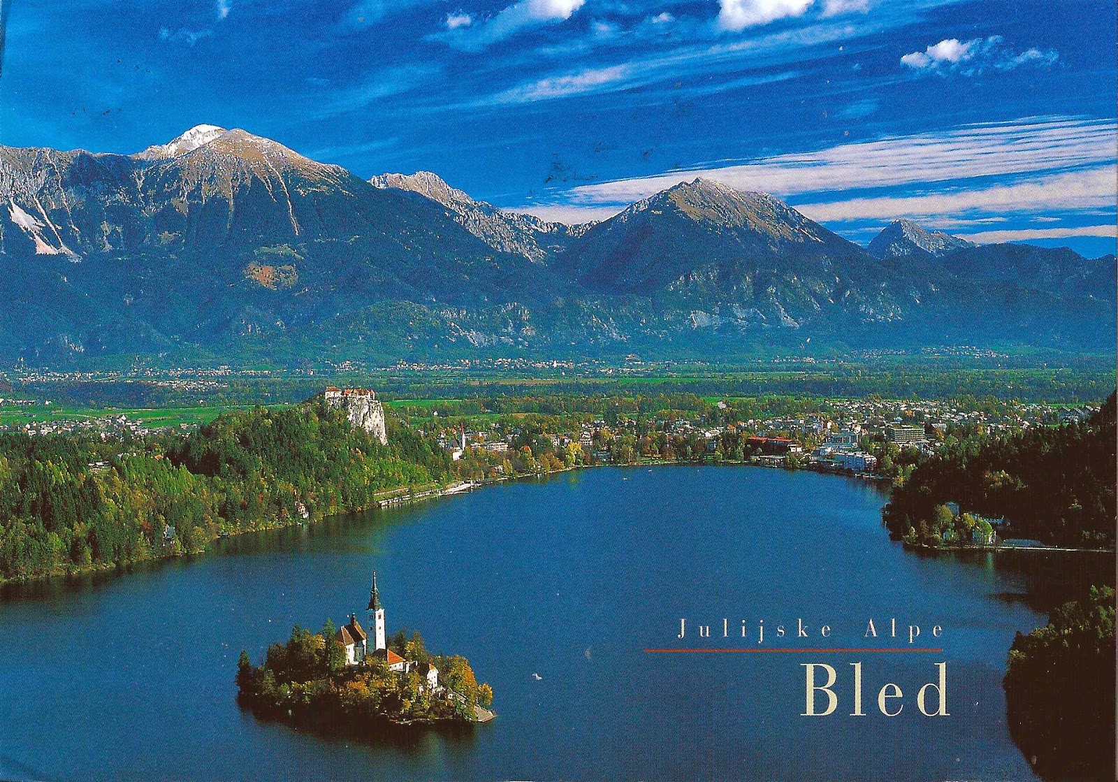 A Journey of Postcards: Bled Island – Slovenia’s Fairy Tale Isle