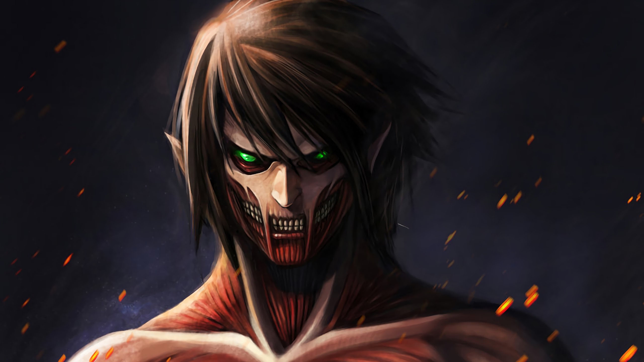 Attak, Titan, Attack on Titan, 4K, #50 Wallpaper PC Desktop