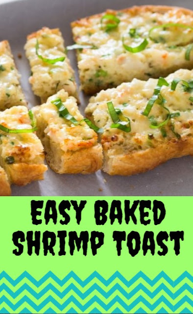 Easy Baked Shrimp Toast | Recipes Cravings