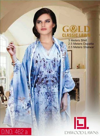 Dawood Gold Classic Lawn Collection 2014, Vol. 2 | Designers Fashion Style