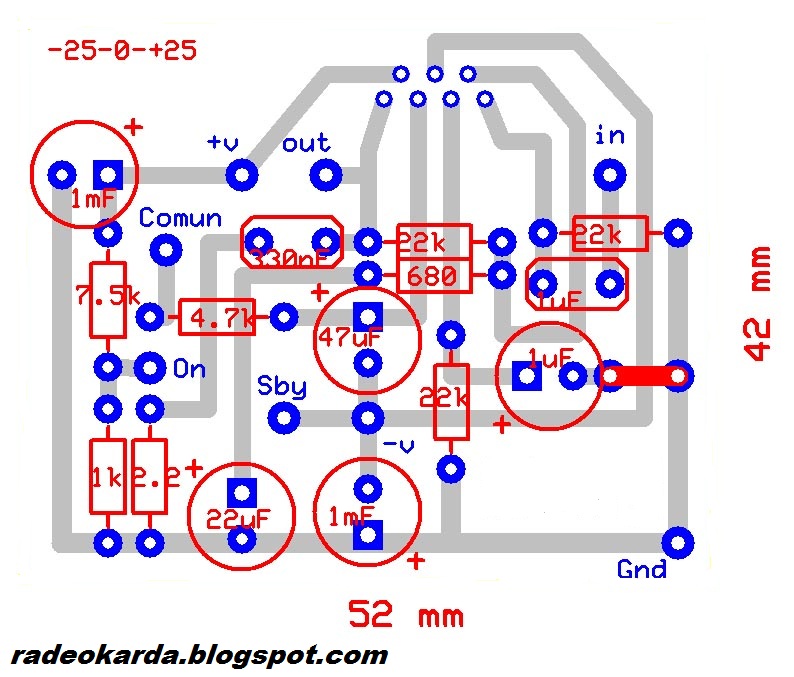 RaDeObLoG: TDA 2052 amplifier (усилитель мощности)