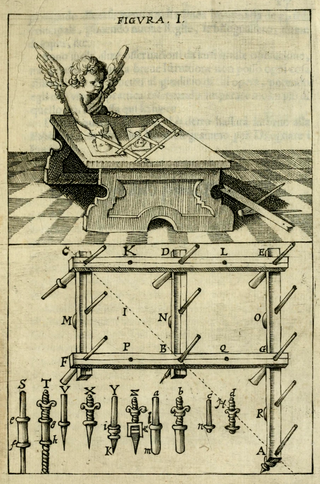 Data Deluge: The Pantograph. 1653