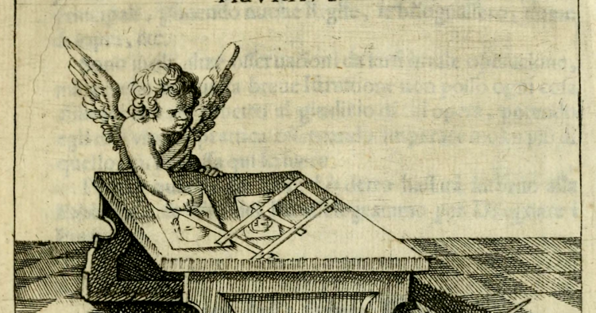 Data Deluge: The Pantograph. 1653
