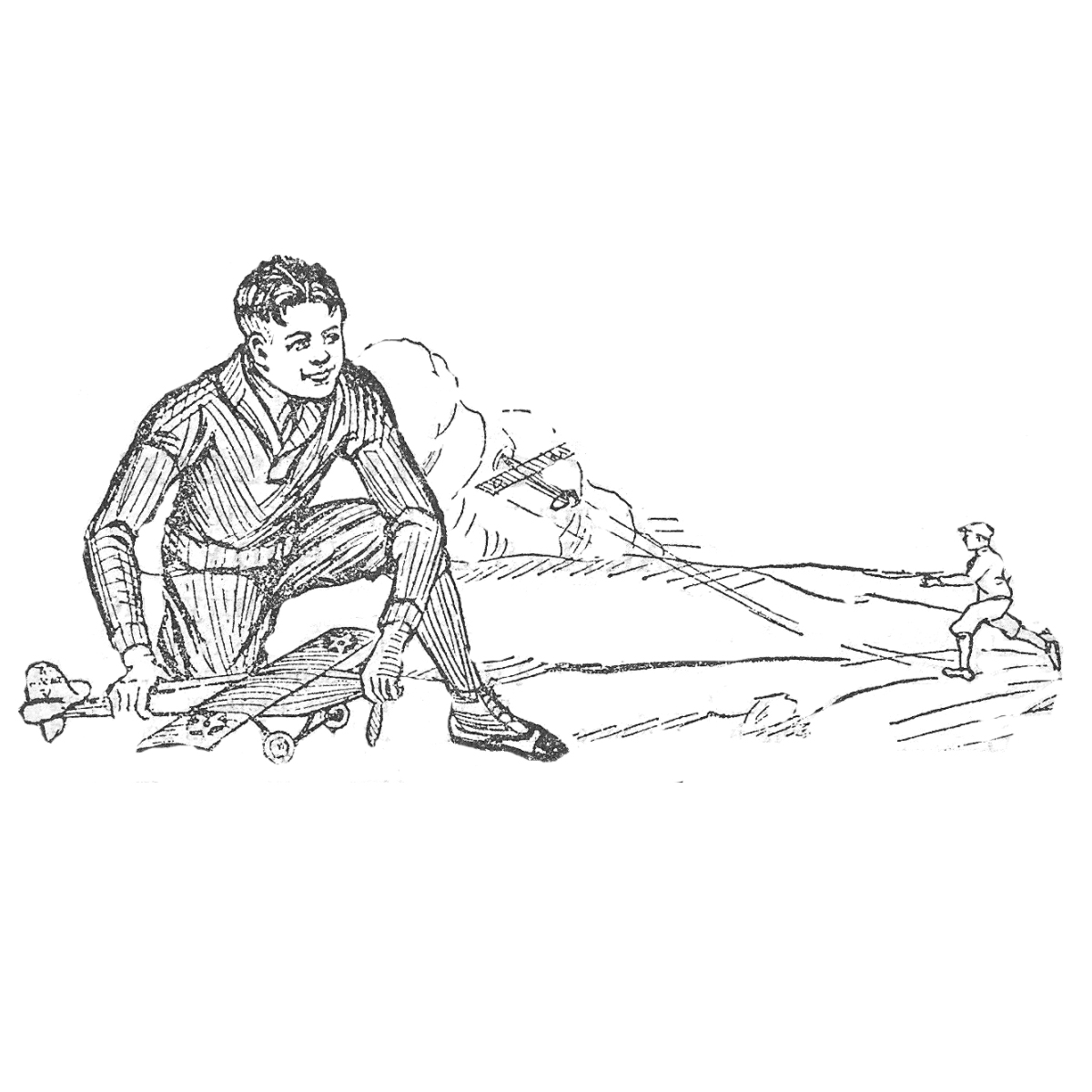 The Curtsey Boutique: Freebie Friday - Vintage Digital Freebie - Boys ...