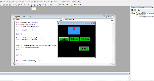 EJERCICIOS VISUAL BASIC: COMO CREAR UN CRONOMETRO AVANZADO EN VISUAL BASIC 6.0