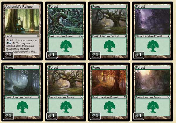 Magic the Gathering Adventures: Simic Online Deck in ISD+RTR Standard