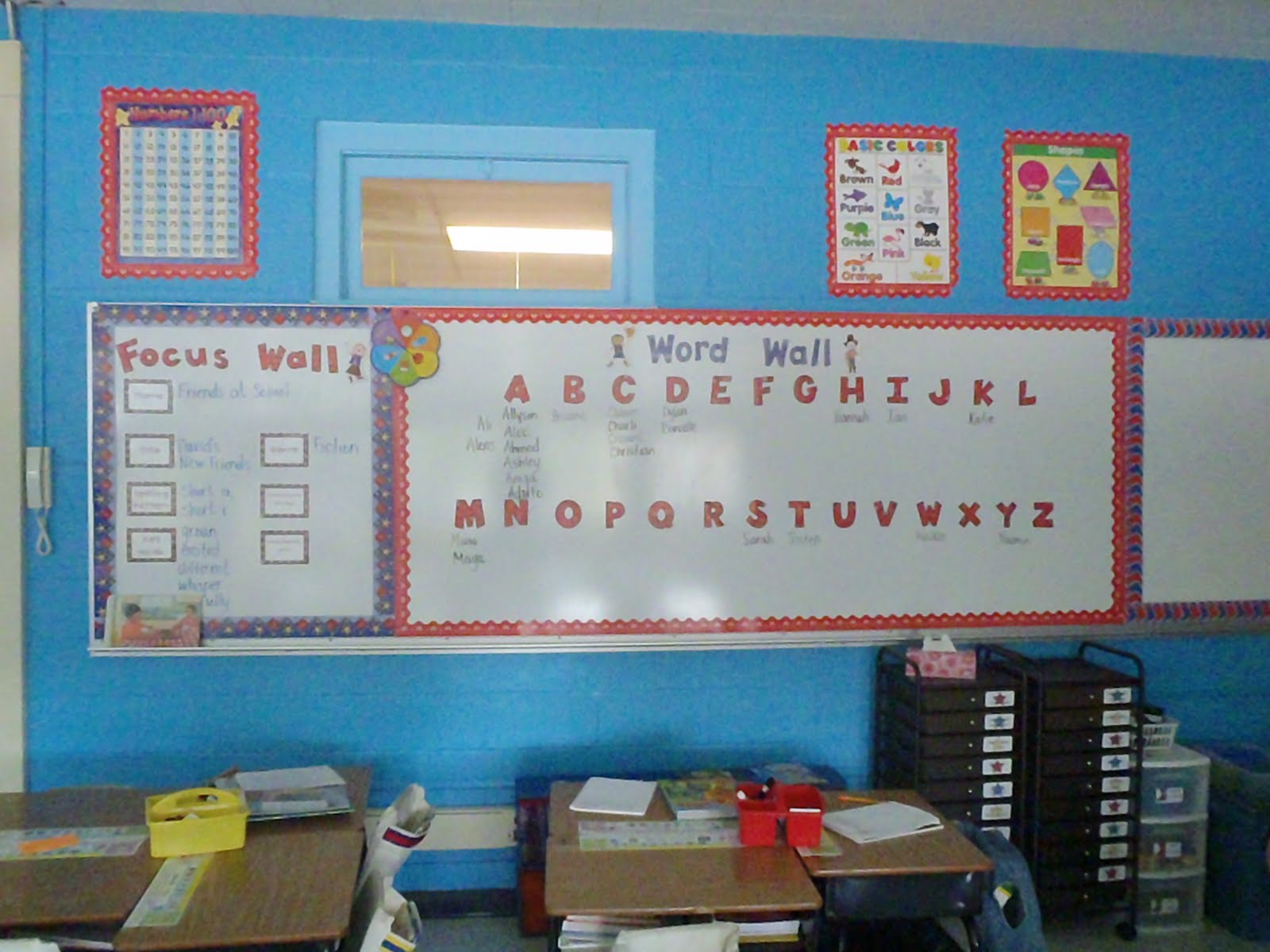 What We Do in Grade Two: Classroom Pictures...Finally