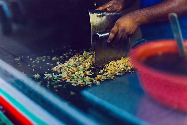 Ammis Kitchen: Koththu roti - Ammi's version of it