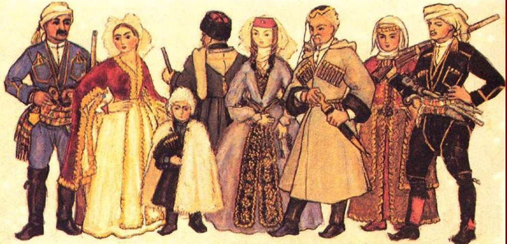 Novel Adventurers: Georgian Folk Costumes