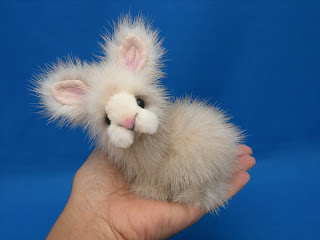 Vintage Mink Bears by Kathy Myers: Tiny Teacup Bunnies for Mother's Day