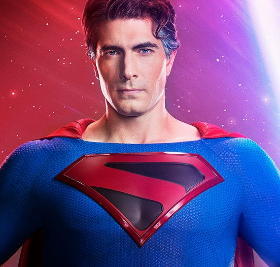 Here's Brandon Routh in Kingdom Come Superman Suit!