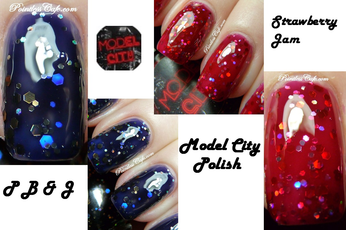 Model City Polish - Strawberry Jam and PB&J | Pointless Cafe