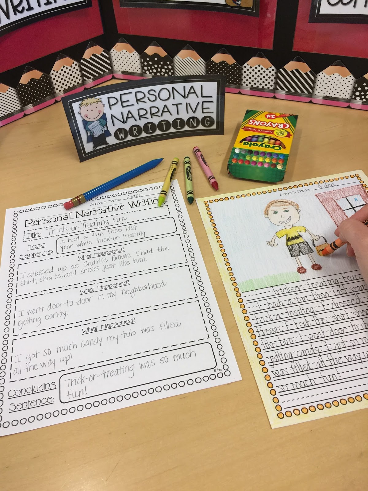 Teaching With Terhune: Writing Center Board with Tons of Activities for ...