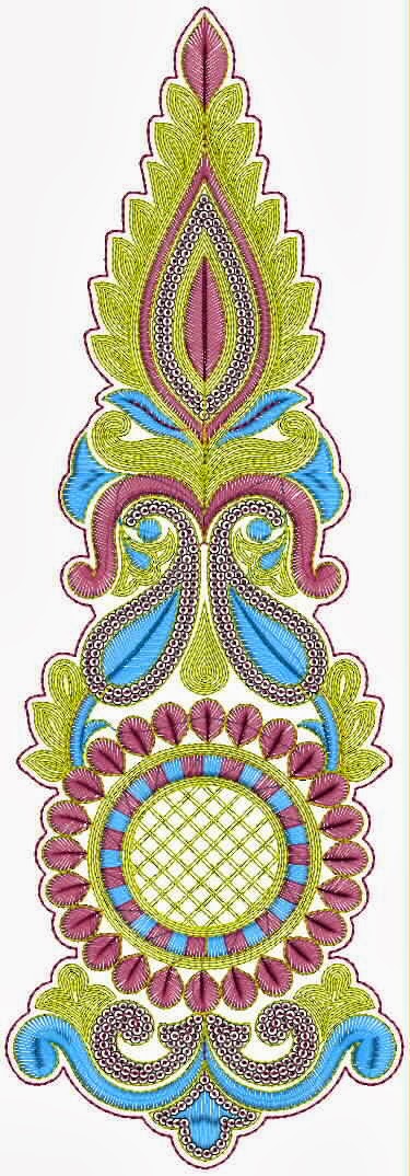 Embdesigntube: Special Kali Designs Collection For Navratri Wear Dresses