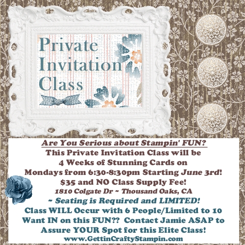 Getting Crafty with Jamie: Private Invitation
