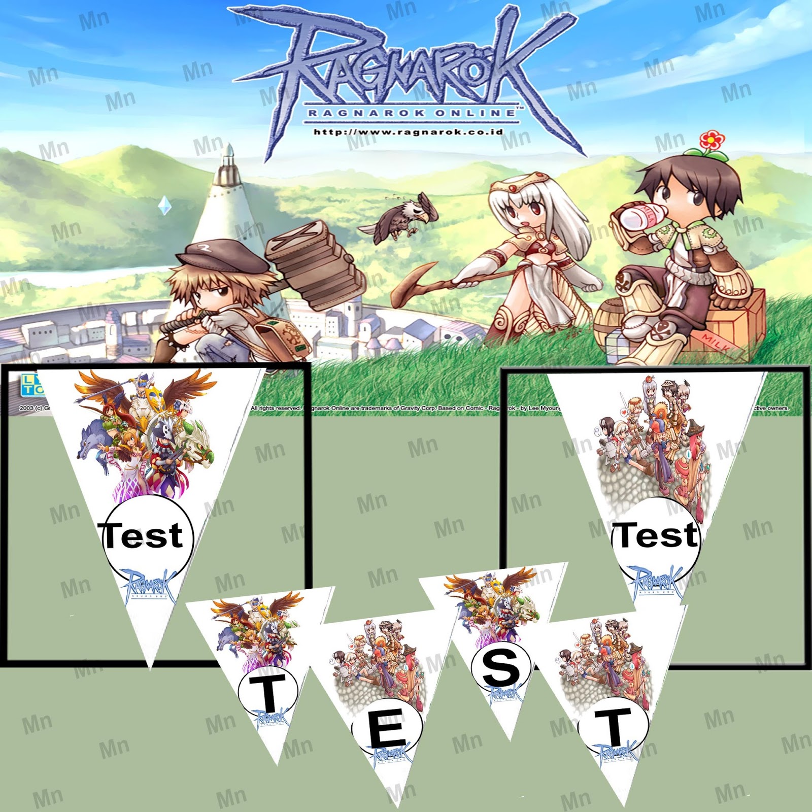 Bunting Flag / Banner: Contoh Bunting Flag / Banner