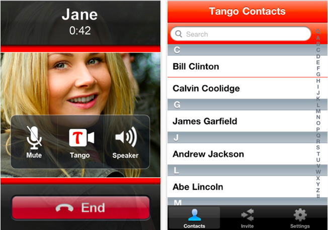 Video Chat - Skype vs Tango