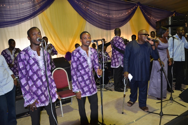 Shuga Band: THE SANGOTADE'S WEDDING RECEPTION HELD AT THE BALMORAL ...