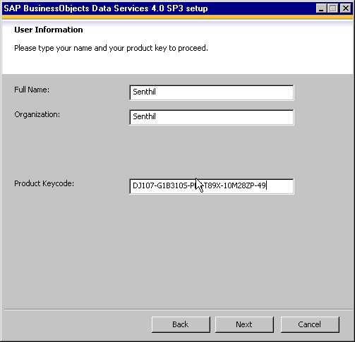 Senthil Rajendran's Blog: SAP BO and DS with Oracle Database Part 6 ...