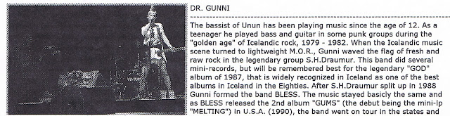 The Fanpage of the Icelandic band Hellvar: History of Unun