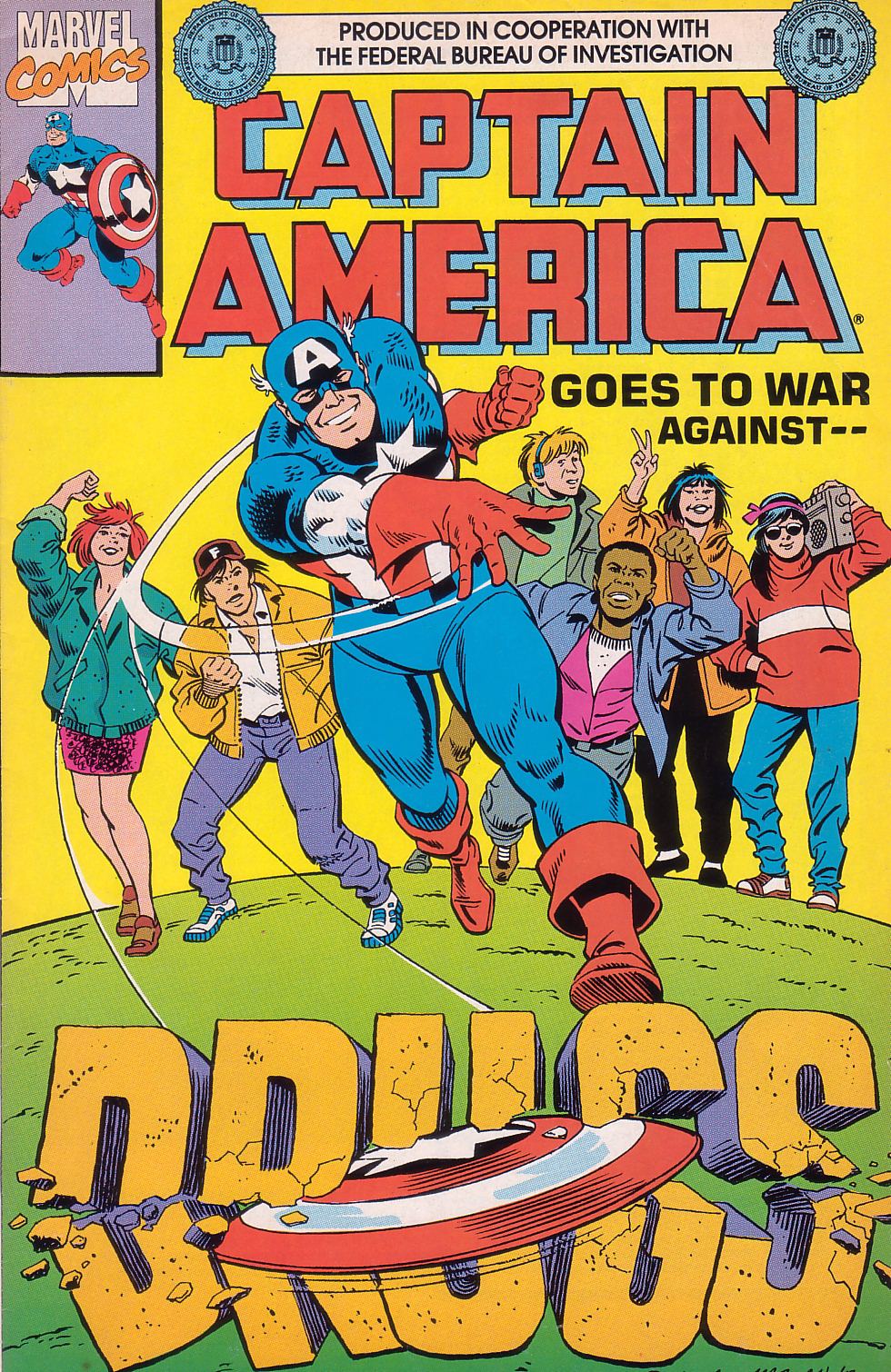 BOOKSTEVE'S LIBRARY: Little Known Cap Comics