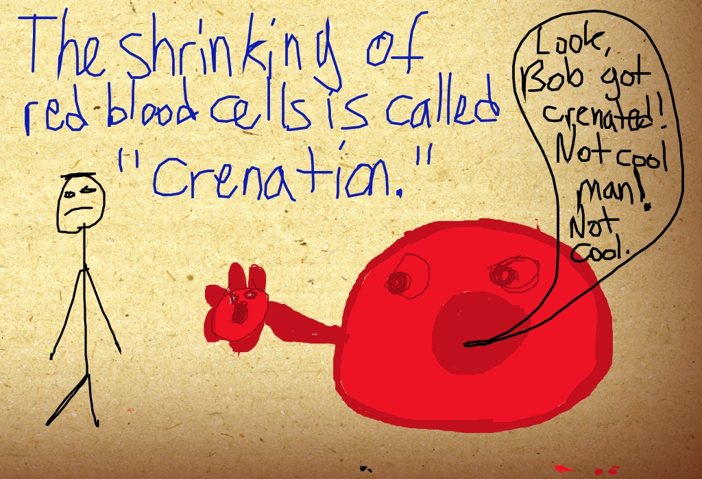 Jared's Strip: crenation.