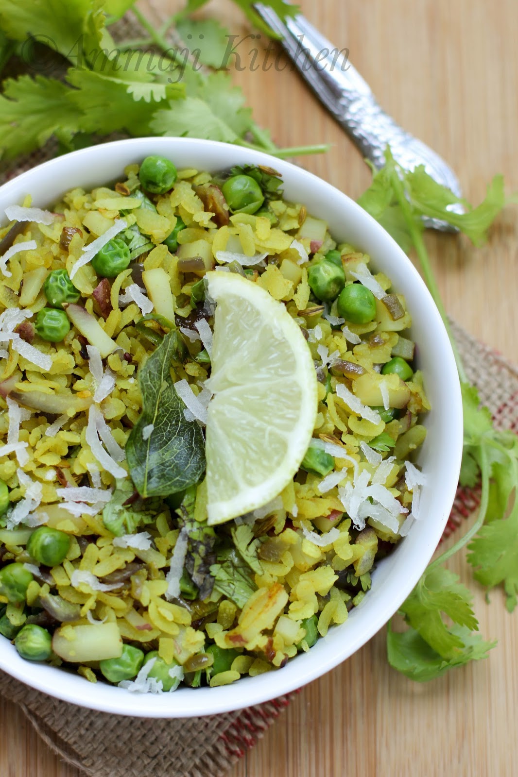 Kande Poha {Version 2} | Indian Food Recipes | Ammaji Kitchen