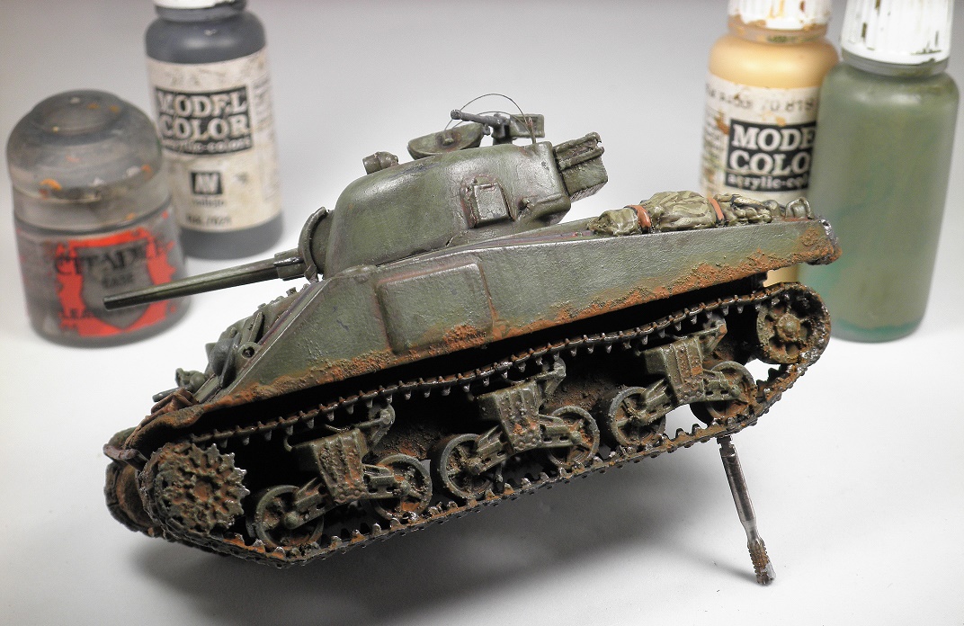 JOHN BOND's WARGAMING STUFF: LATE WAR BRITISH VEHICLE PAINTING TUTORIAL