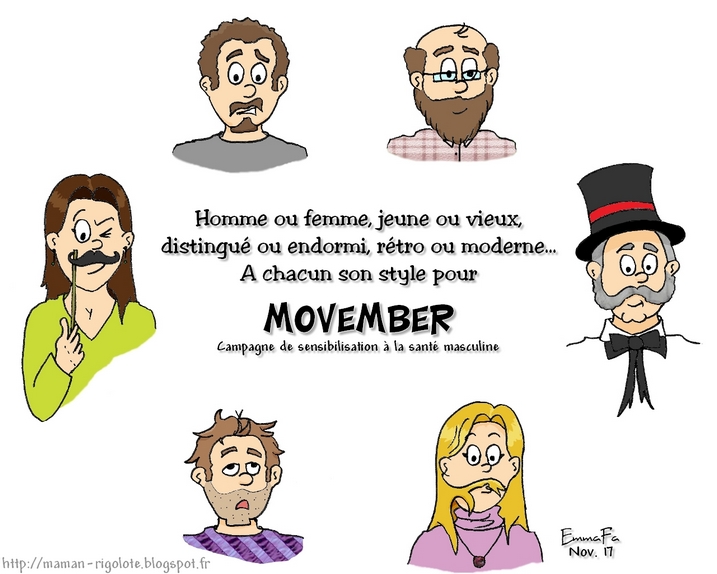 Maman Rigolote - EmmaFa: Movember